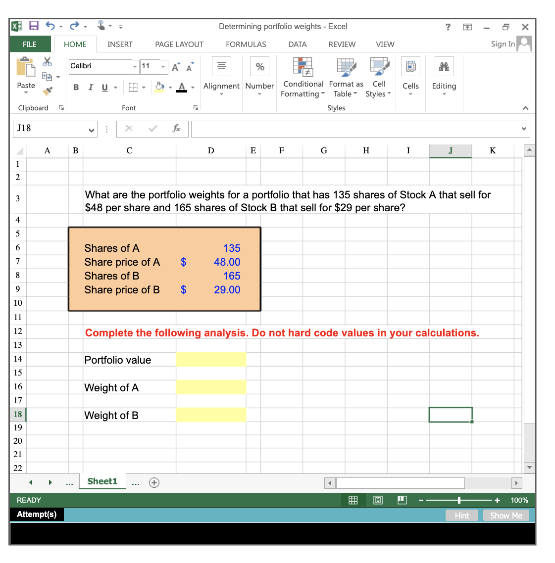 Solved Please give me the formulas to plug in to get the | Chegg.com