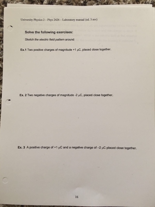 Solved University Physics 2 - Phys 2426-Laboratory manual | Chegg.com