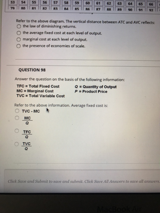 Solved QUESTION 100 Answer the question on the basis of the | Chegg.com