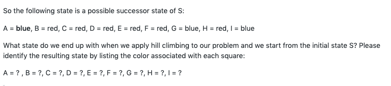 Solved Consider the map coloring problem shown below. Our | Chegg.com