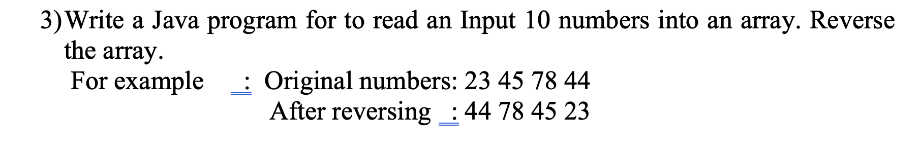 Solved 1) Write a Java Program to create a User Define | Chegg.com