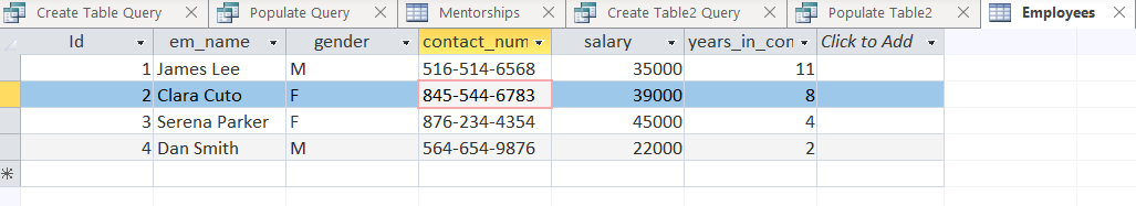 Solved 5. Now, lets try an SQL Query. I want to see the | Chegg.com