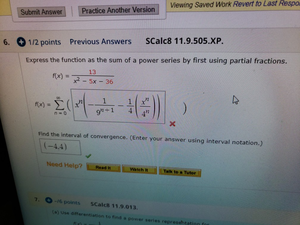 Solved Viewing Saved Work Revert to Last Respo Practice | Chegg.com