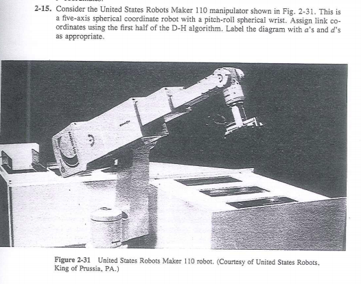 Solved 2-15. Consider the United States Robots Maker 110 | Chegg.com
