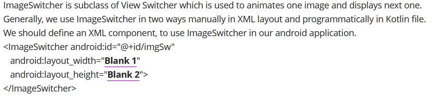 Solved ImageSwitcher is subclass of View Switcher which is | Chegg.com