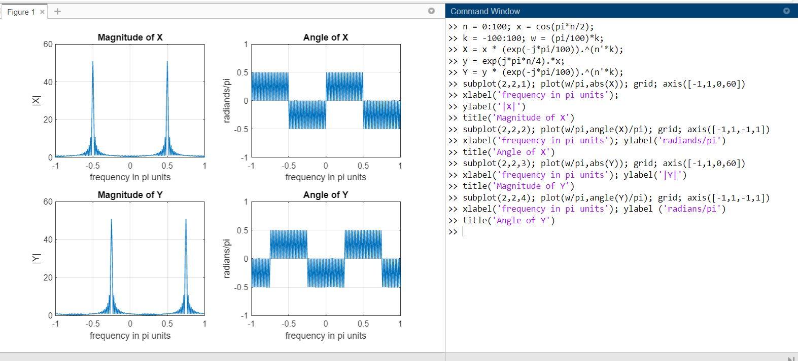 Hi, This code is run thru Matlab, can you give your | Chegg.com