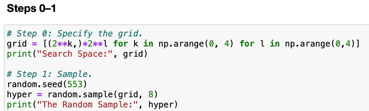 Solved The successive halving hyperparameter search | Chegg.com