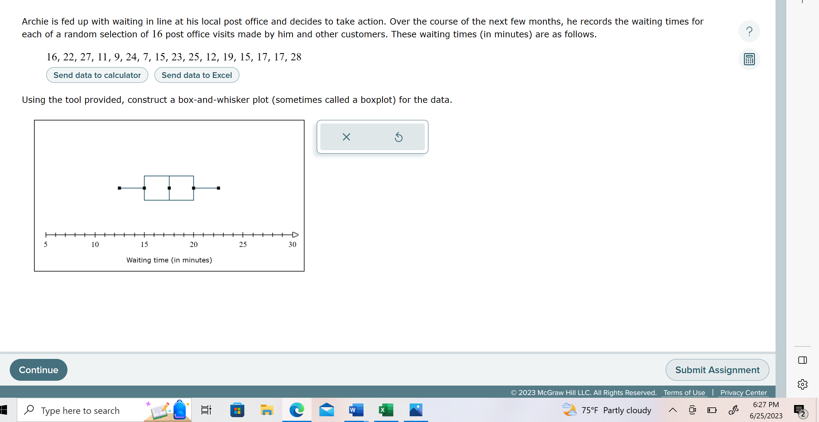 Solved Archie is fed up with waiting in line at his local | Chegg.com