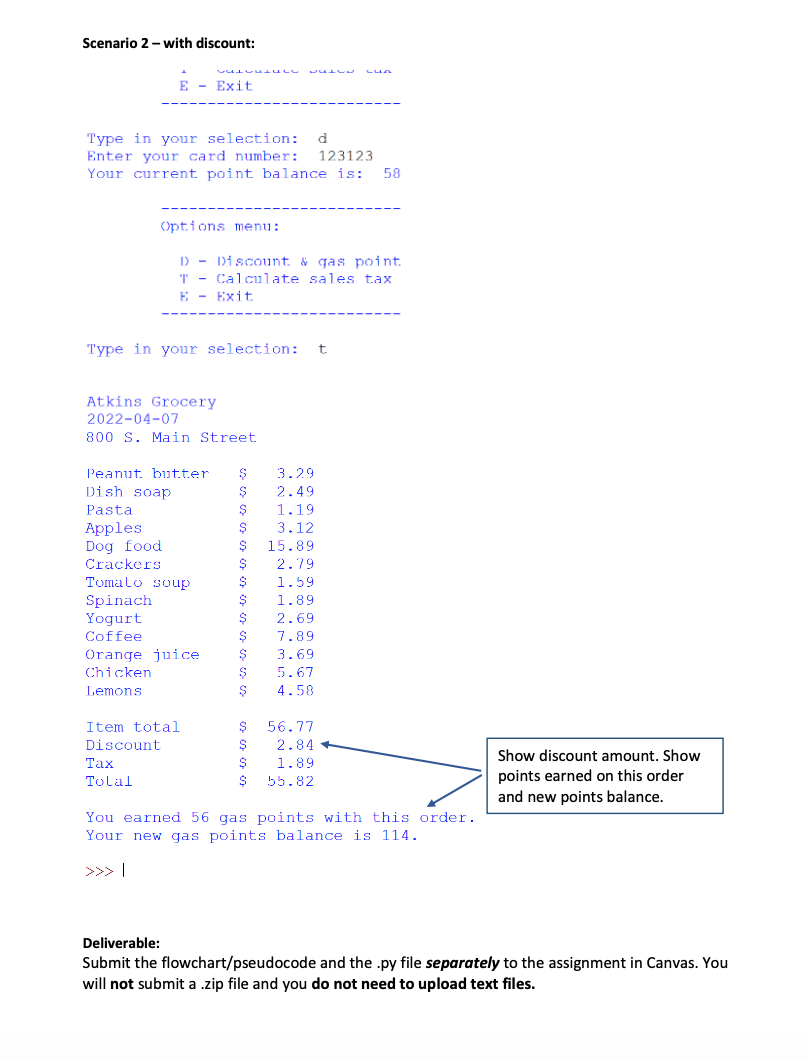 Code in python please. Also no import tkinter. The | Chegg.com