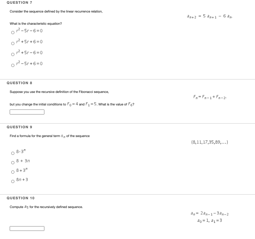 Solved Question 1 Write Down A Second Order Linear