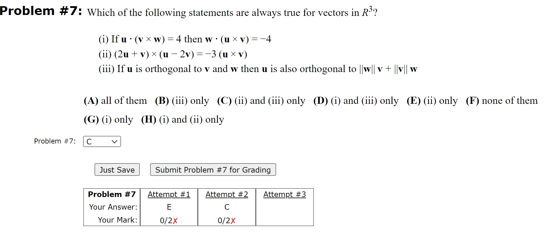 Solved oblem \#7: Which of the following statements are | Chegg.com