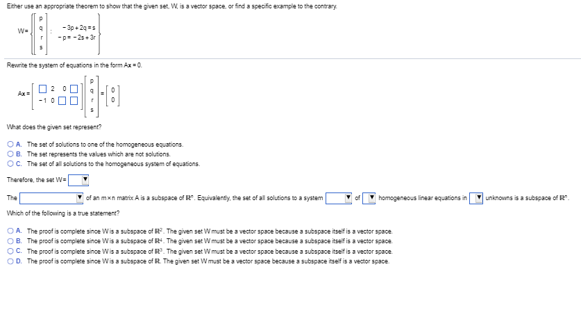 Solved Either use an appropriate theorem to show that the | Chegg.com