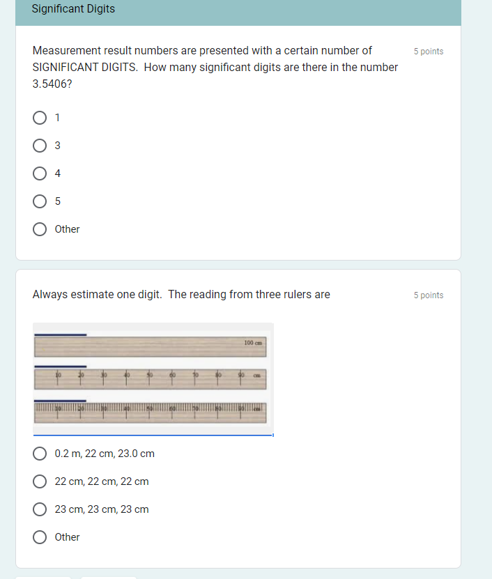Measurement result numbers are presented with a | Chegg.com
