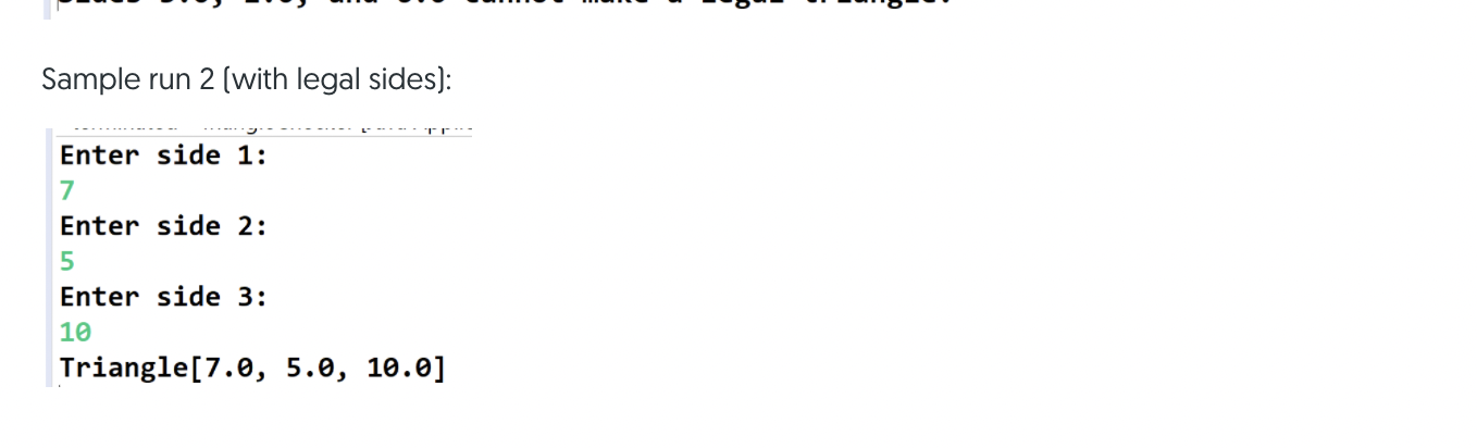 Solved Create a custom Exception named | Chegg.com