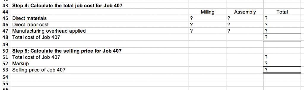 Solved 1 Chapter 2: Applying Excel 3 Data 4 Markup on job | Chegg.com