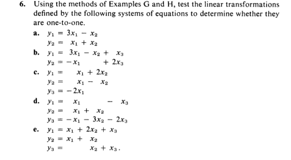 Solved Using the methods of Examples G and H, test the | Chegg.com