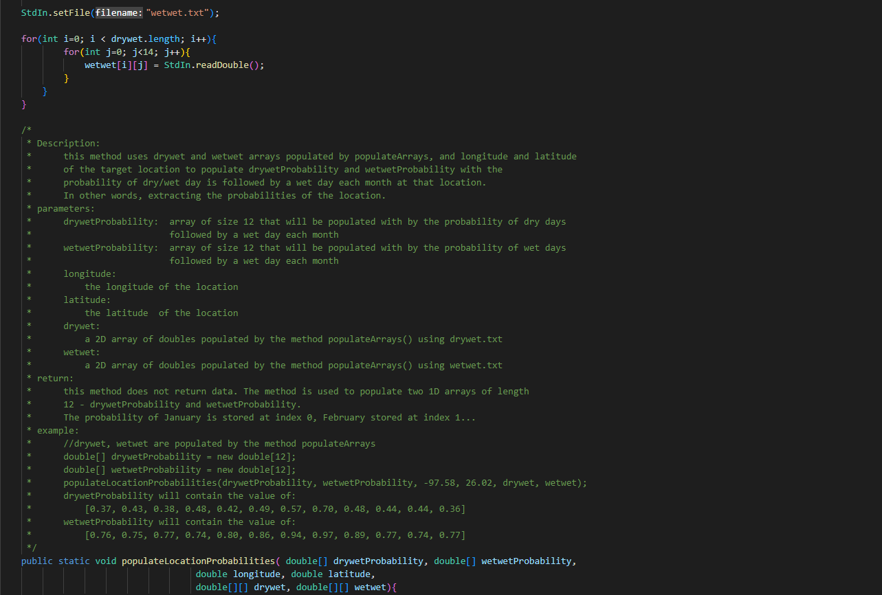 Solved Please use java language and do not change any names. | Chegg.com