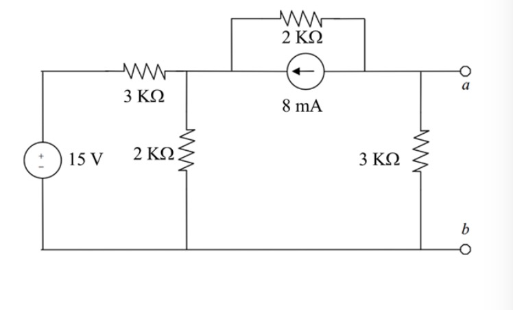 Solved Use the method of superposition to find the Thevenin | Chegg.com