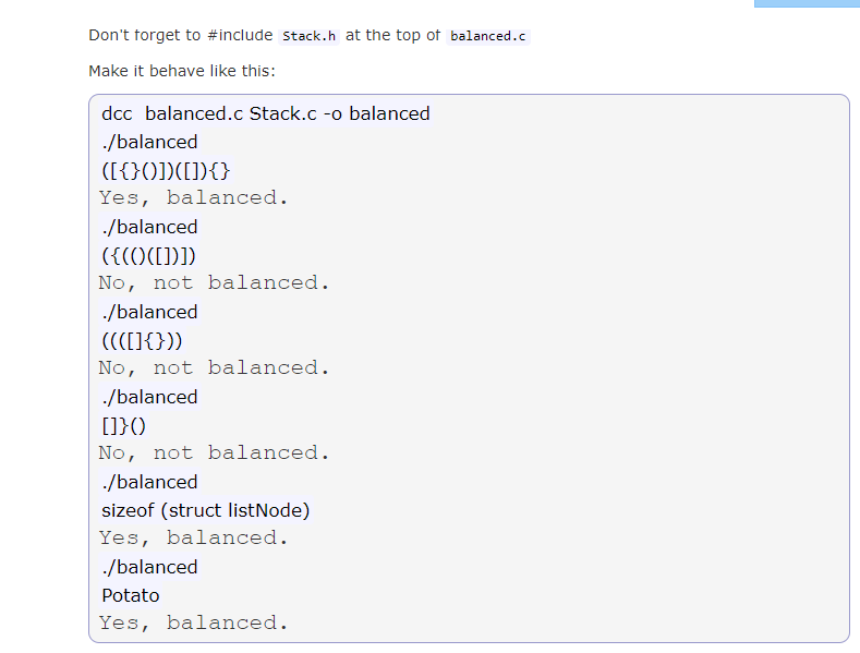 Solved Exercise 3: Balancing Brackets In this exercise you | Chegg.com