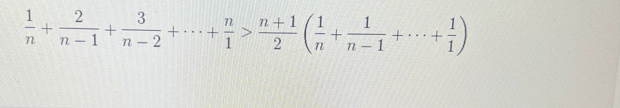 Solved show that for every integer n ≥ 2 it holds true that | Chegg.com