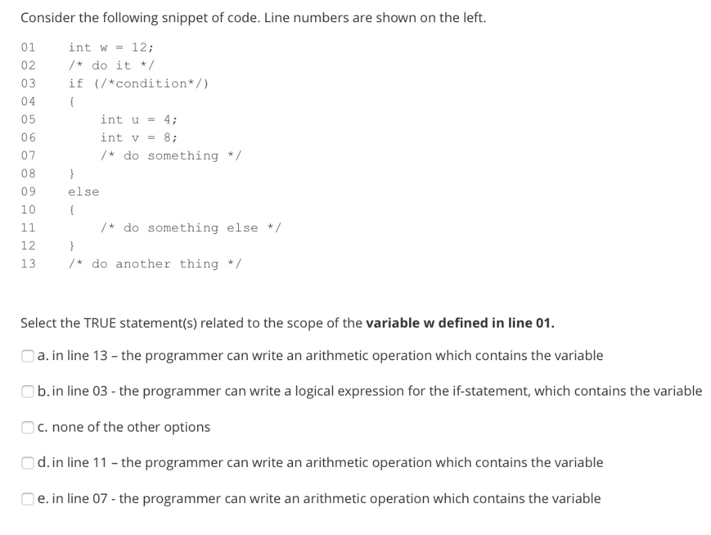 Solved Answer Question A D Consider The Following