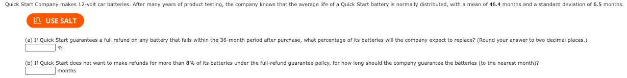 Solved % months | Chegg.com