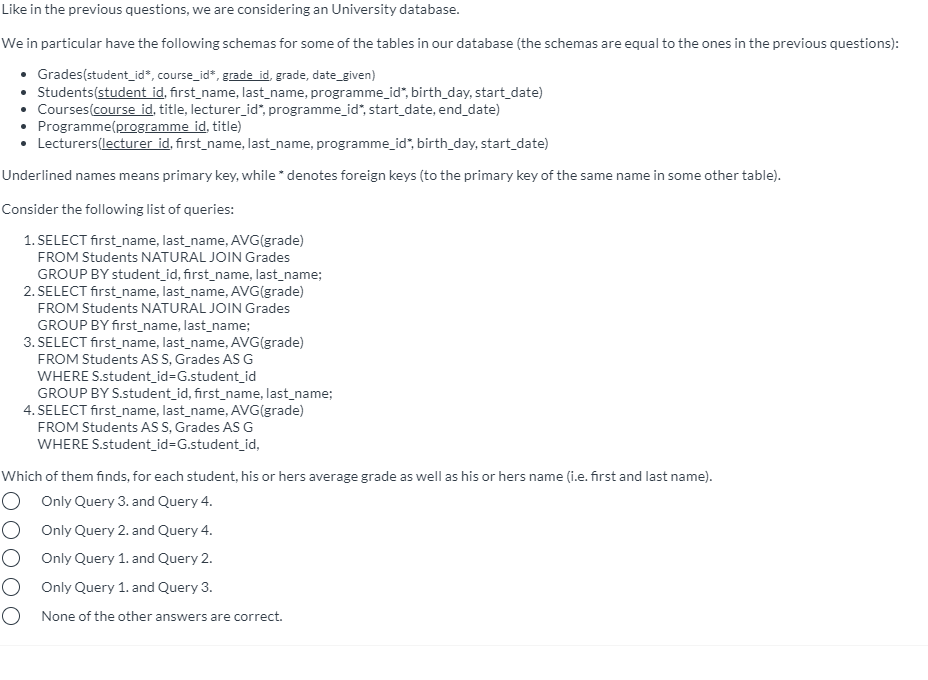 Solved Like in the previous questions, we are considering an | Chegg.com