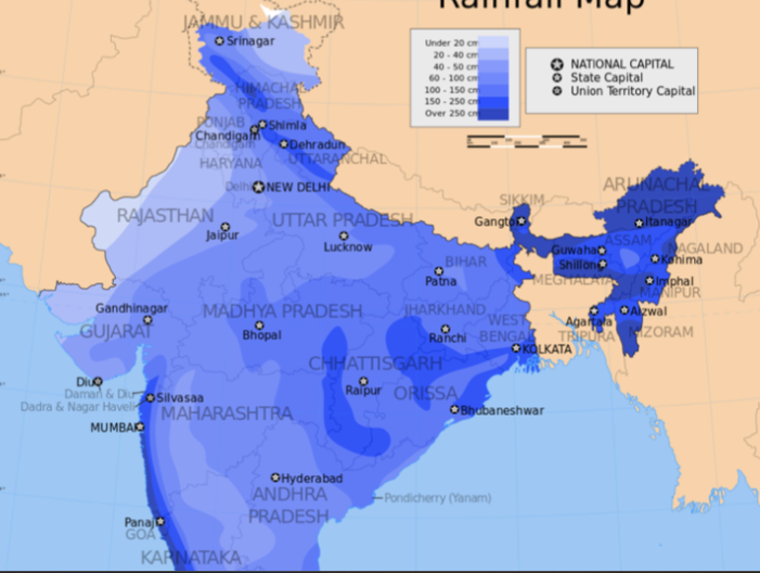 Solved The most important climatic feature of South Asia is | Chegg.com