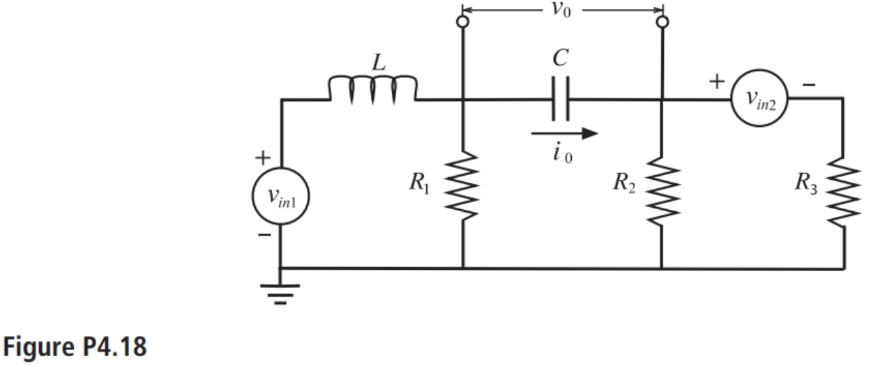 Solved 4.27 Use the node method to derive the governing | Chegg.com