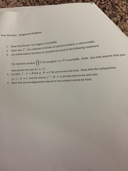 Solved Show that the set Z of integers is countable. Show | Chegg.com