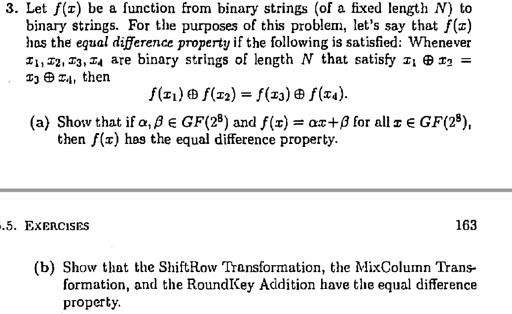 Solved 3 Let F I Be A Function From Binary Strings Of A