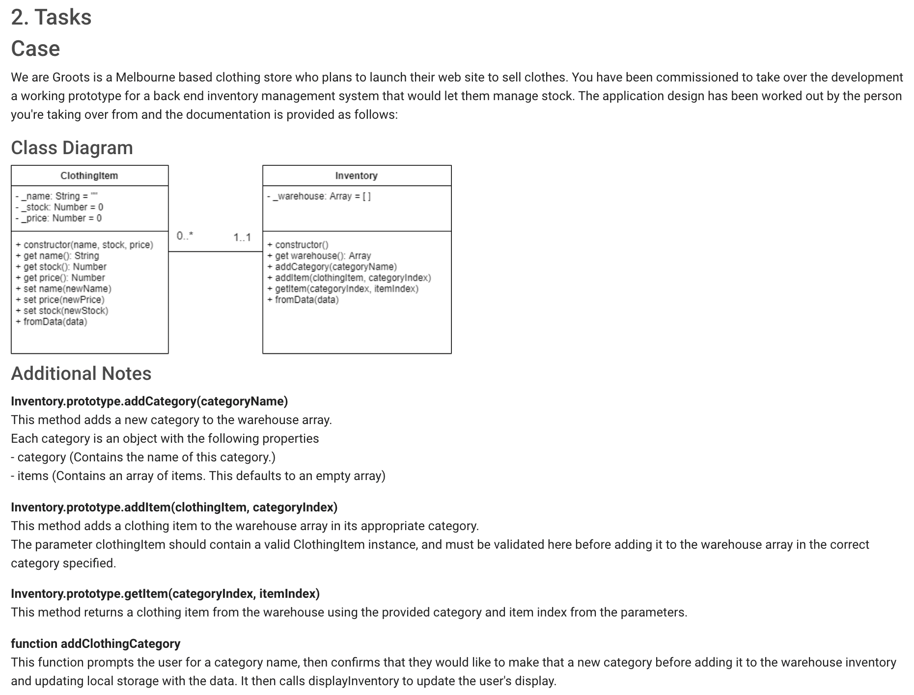 I need full solutions (Javascript) The skeleton | Chegg.com