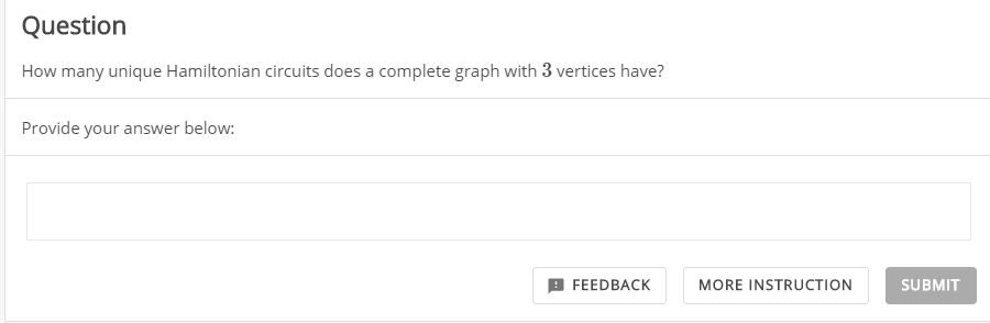 Solved Question How many unique Hamiltonian circuits does a | Chegg.com
