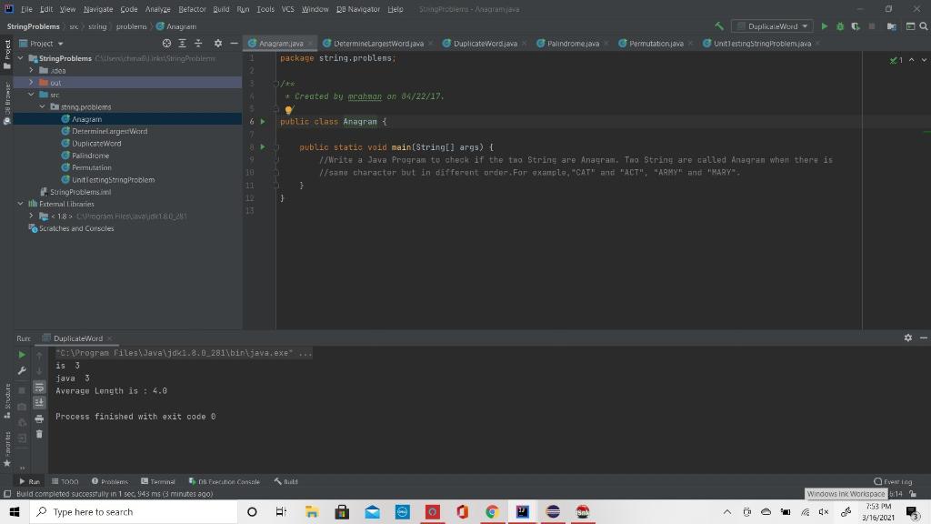Solved O 레 Х Ser Elle Edit View Navigate Code Analyze | Chegg.com