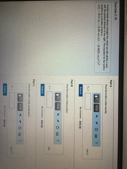 Solved A turtle crawls along a straight line, which we will | Chegg.com