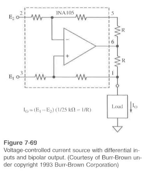 Solved Voltage-controlled current source with differential | Chegg.com