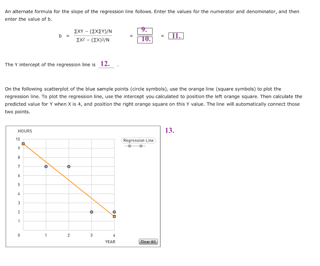 Solved 4. Linear equations, prediction, and the | Chegg.com