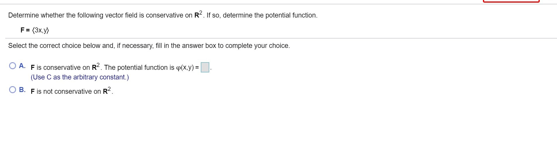 Solved Determine Whether The Following Vector Field Is