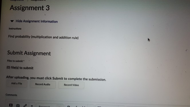 Assignment 3 v Hide Assignment Information | Chegg.com