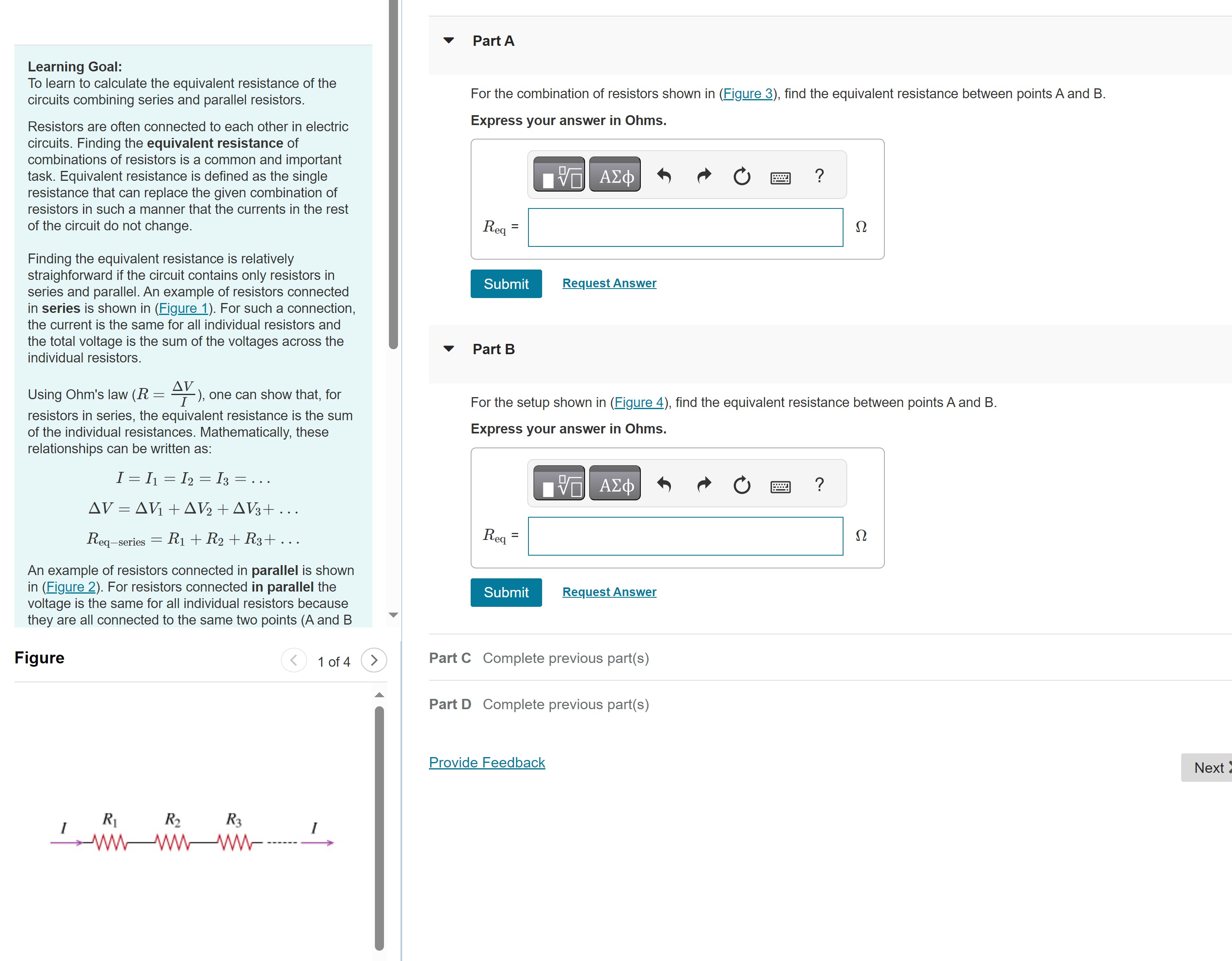 FigurePart C Complete previous part(s)Part D Complete | Chegg.com