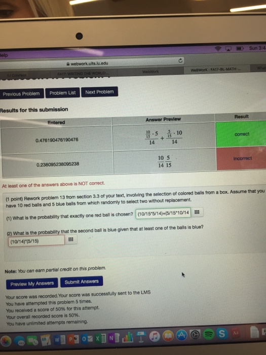 Solved Help 令동 ii-Sun 3:45 을 webwork.uits.iu.edu ivinM | Chegg.com