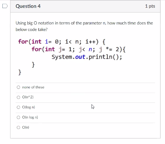Solved Using big-O notation in terms of the parameter n, how | Chegg.com