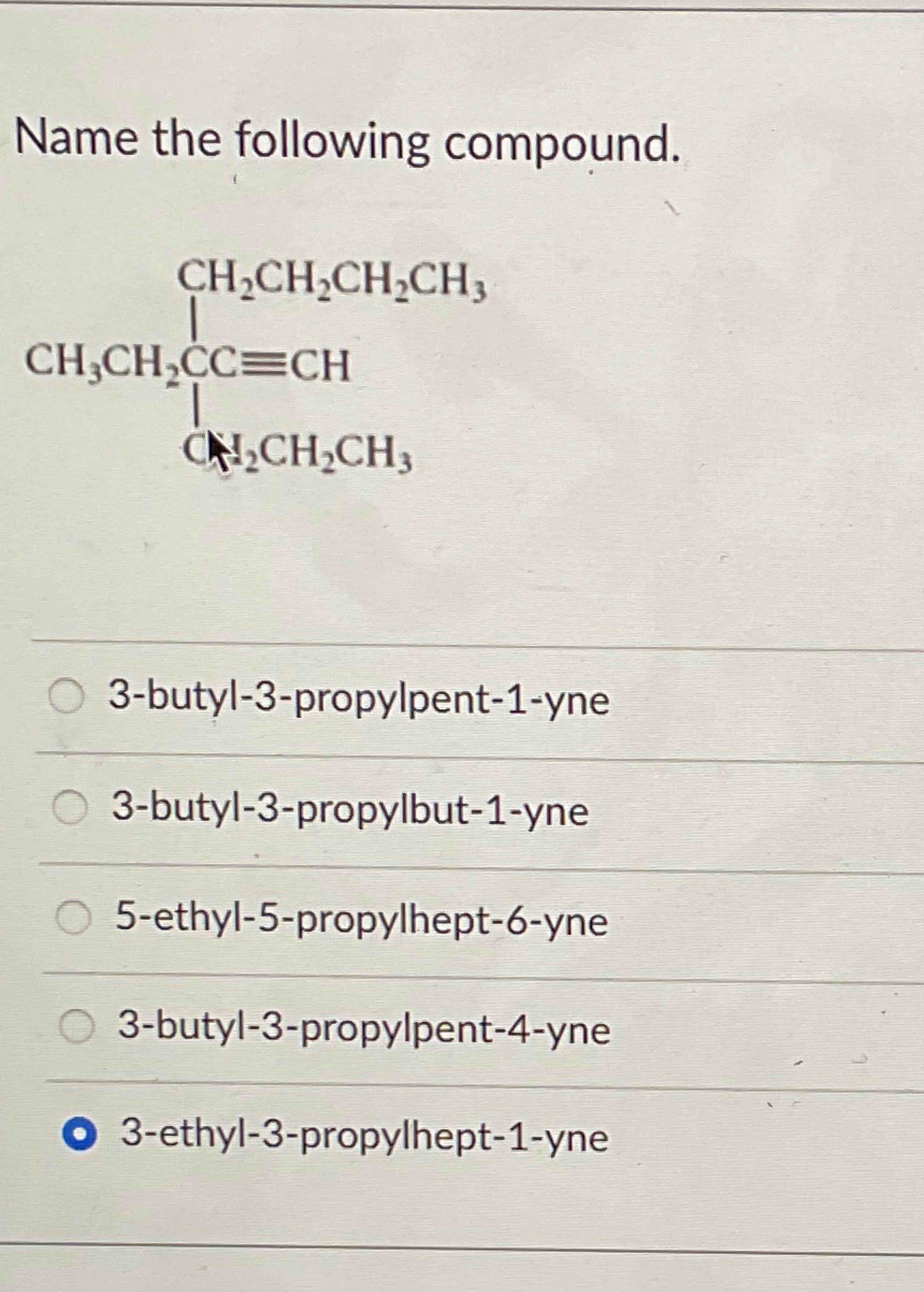 Solved Name the following | Chegg.com