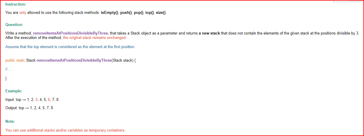 Solved Instruction: You are only allowed to use the | Chegg.com