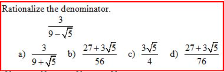 Solved Rationalize the denominator.39-52 | Chegg.com