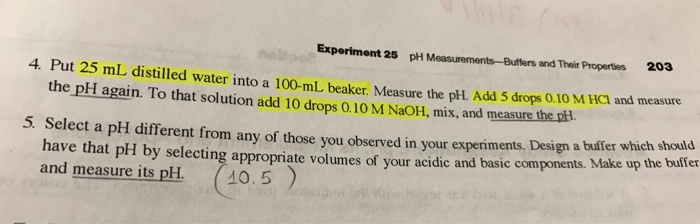 Solved C. Some Properties of Buffers buffer sys- On the lab | Chegg.com