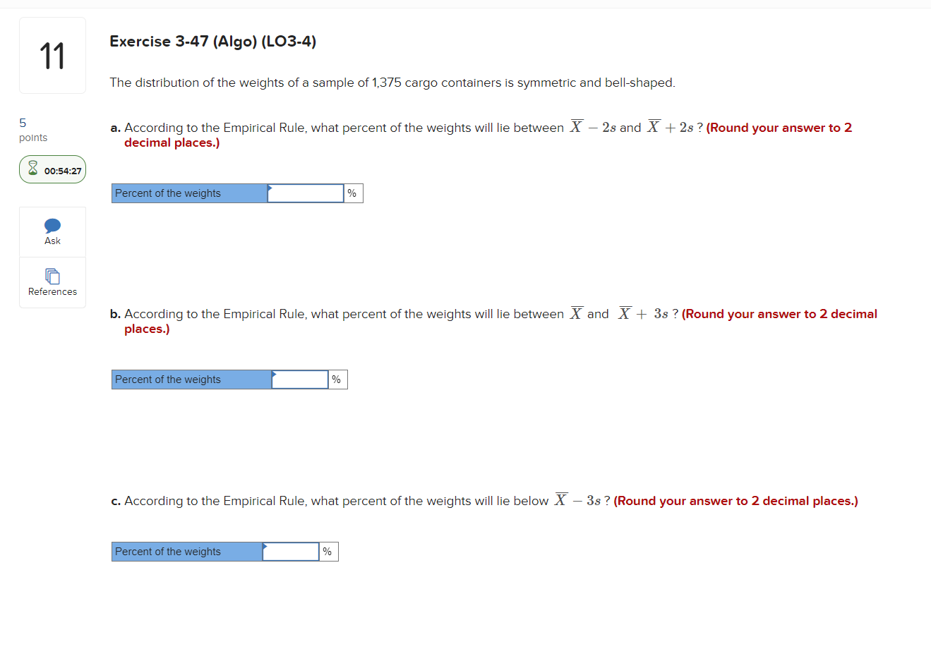 Solved Exercise 2-17 (Algo) (LO2-4) 10 The following | Chegg.com