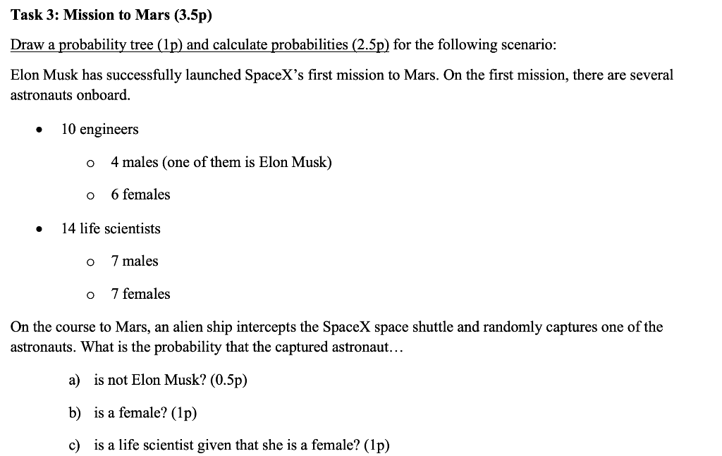 Solved Task 3 Is For The Reference Needed For Task 4 So No 4536