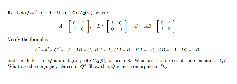 Solved 2. Let G be a finite group. Show that the number of | Chegg.com