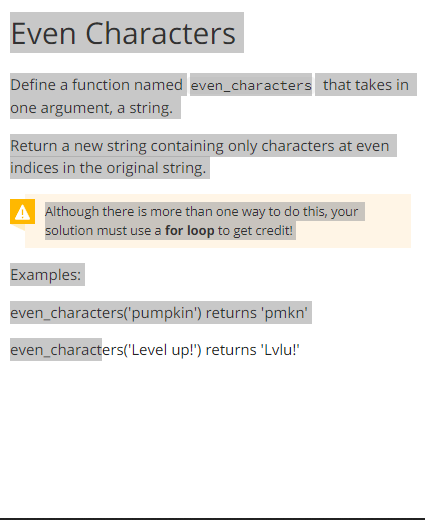 Solved Define a function named one argument, a string. | Chegg.com
